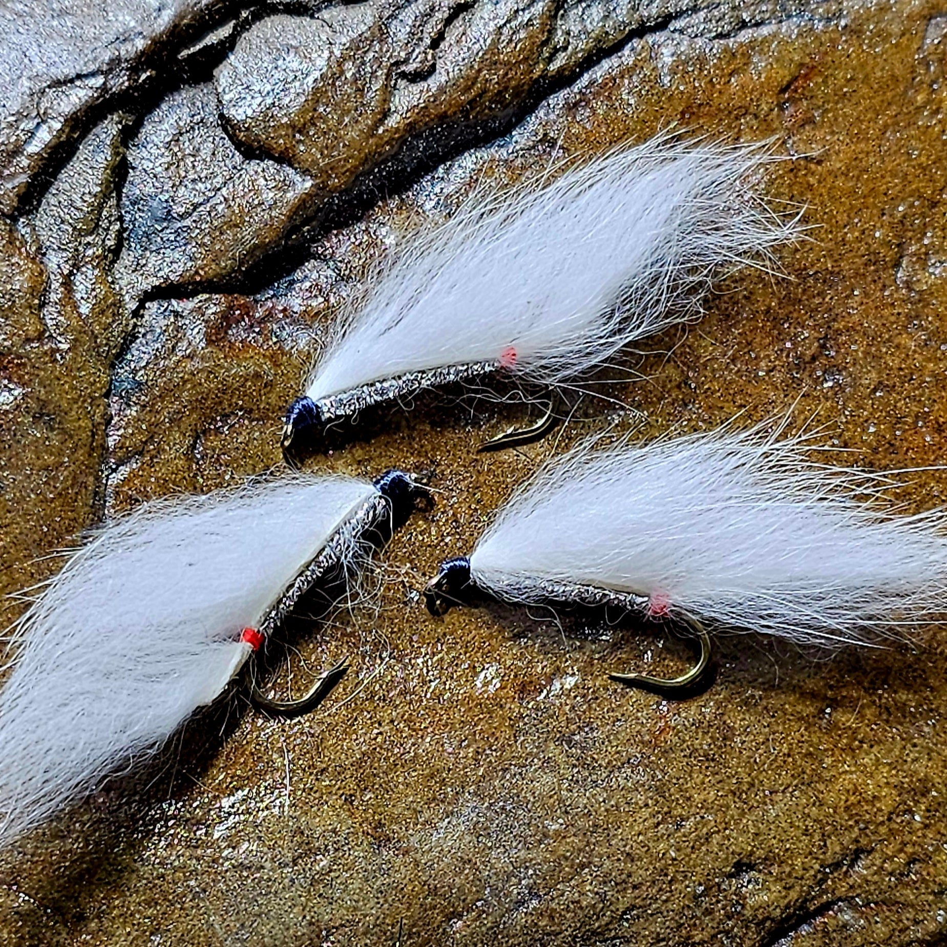 White Death Streamer (3 Pack) | McDowell's Custom Baits